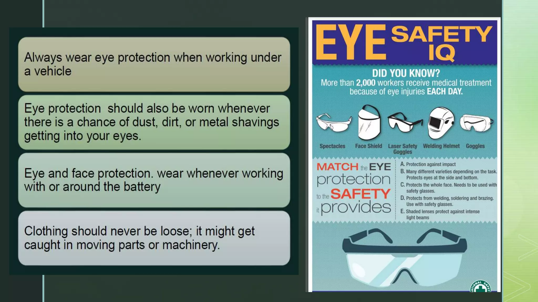 AUTOMOTIVE MECHANICS GUIDE TO WORKPLACE SAFETY.pptx