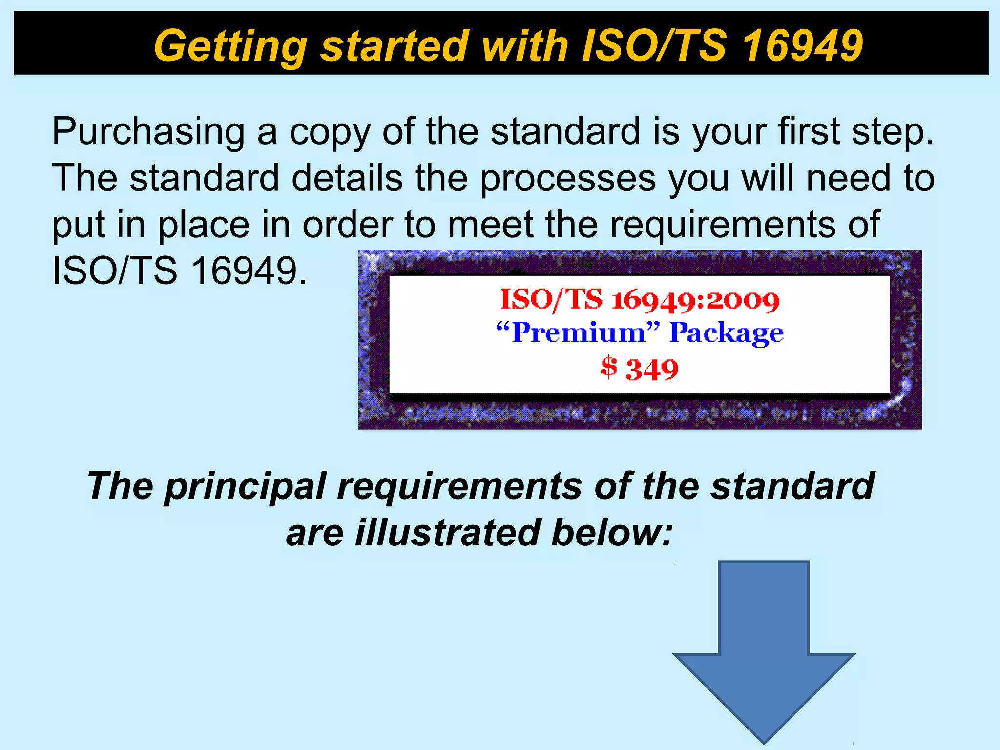 ISO/TS 16949 Automotive Quality Management | PPT