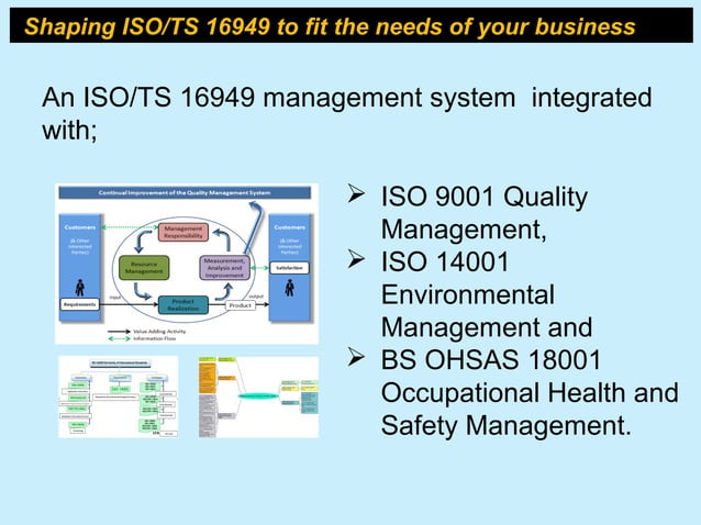 ISO/TS 16949 Automotive Quality Management | PPT