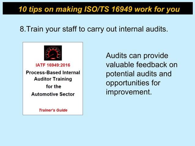 ISO/TS 16949 Automotive Quality Management | PPT
