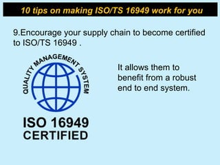 ISO/TS 16949 Automotive Quality Management | PPT
