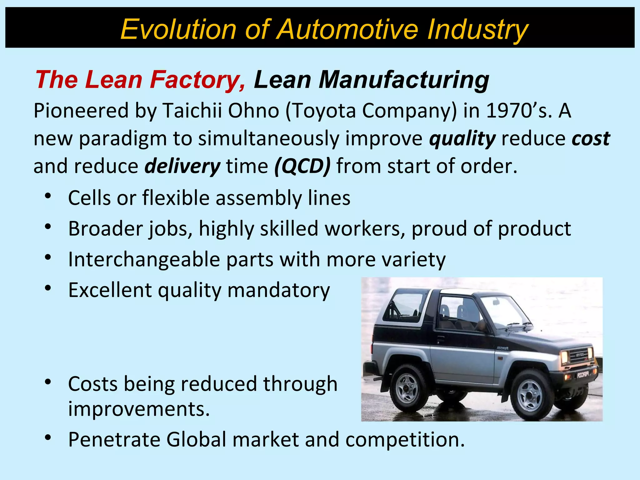 Challenges in Automotive Quality Standards | PPT