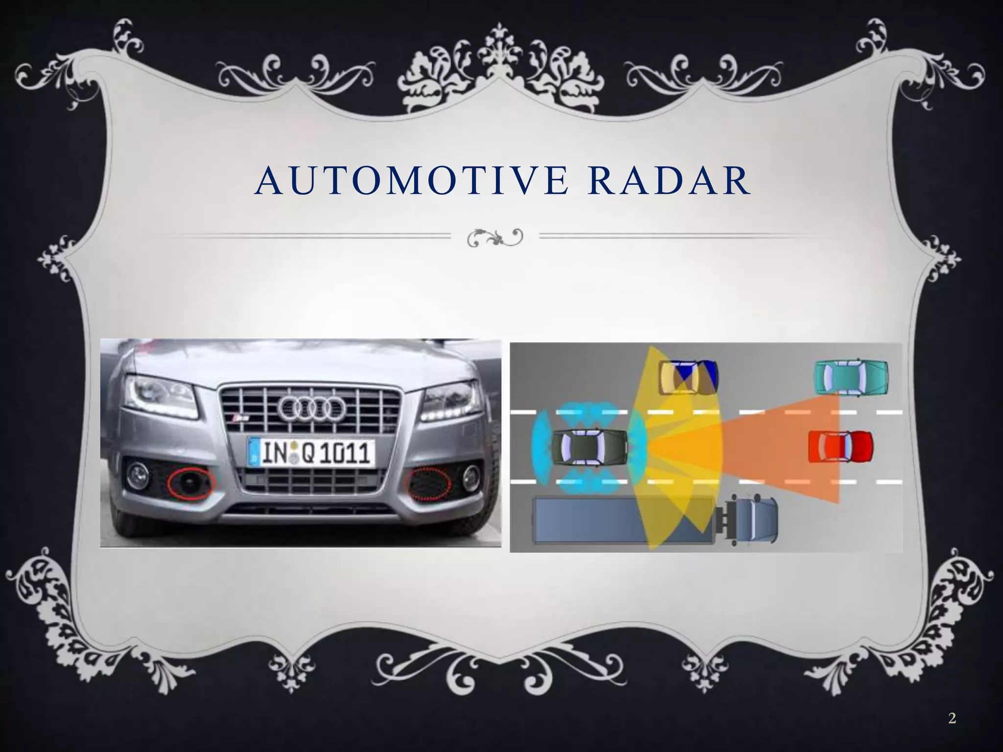 Automotive radar in english | PPTX