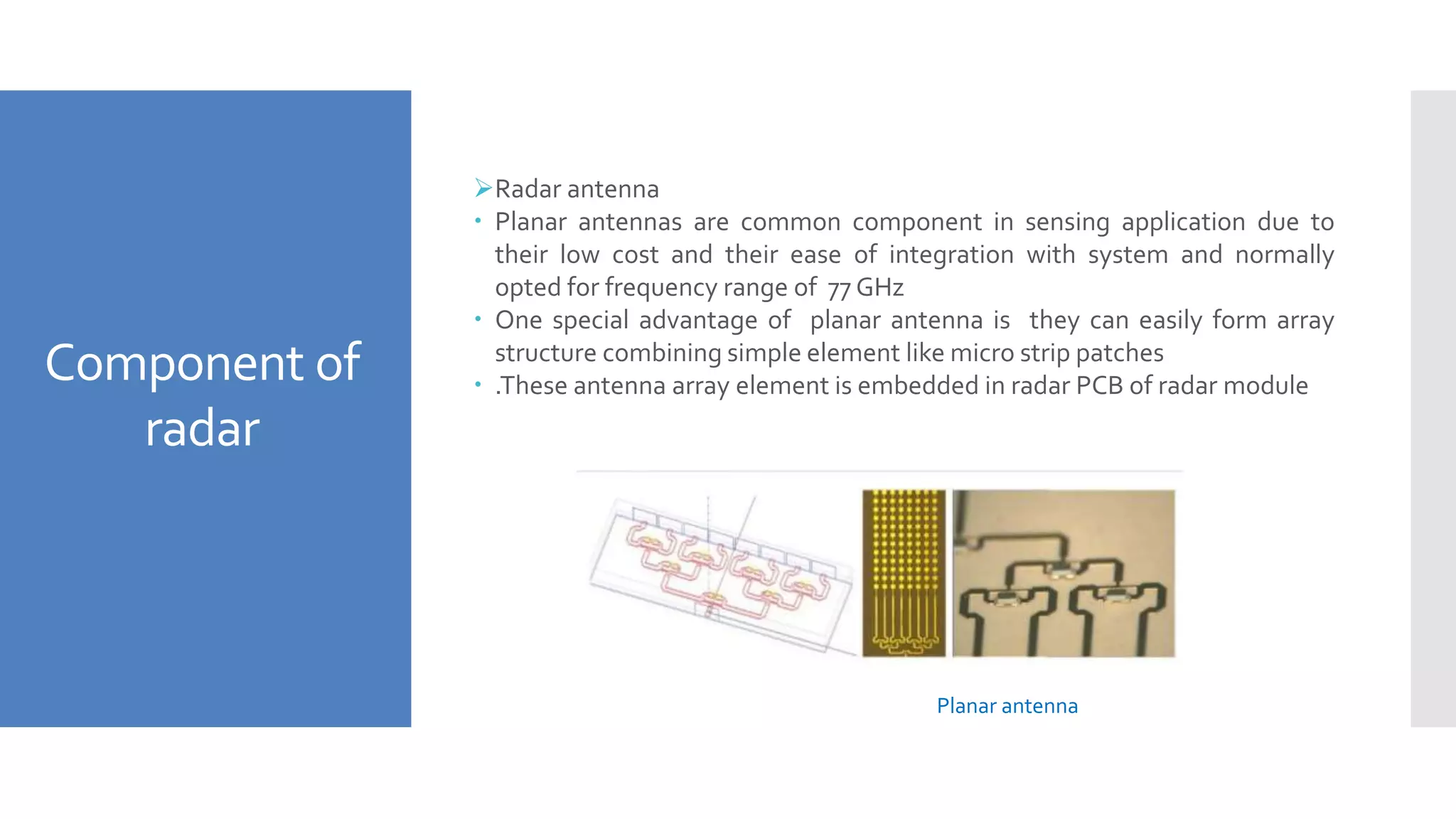 Automotive radar system | PPTX