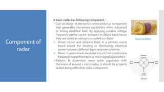 Automotive radar system | PPTX