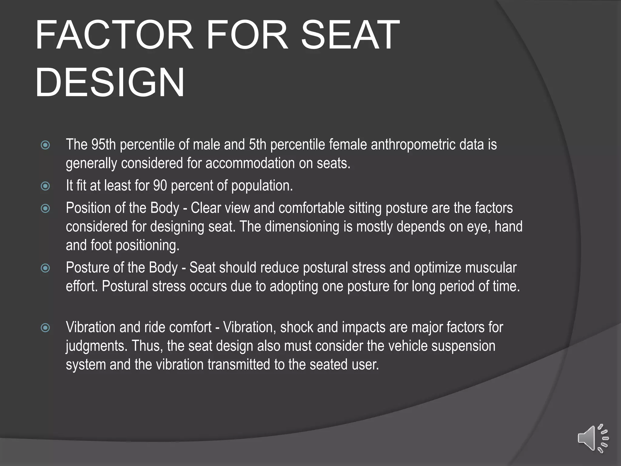 Automotive seat design | PPTX