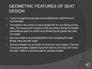 Automotive seat design | PPTX