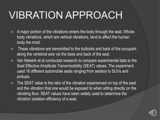 Automotive seat design | PPTX