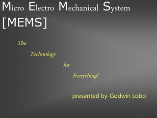 Automotive sensors mems | PPTX