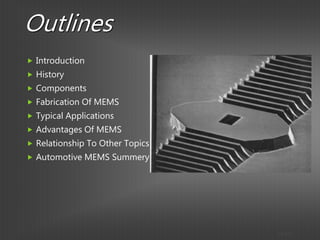 Automotive sensors mems | PPTX