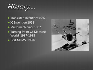 Automotive sensors mems | PPTX