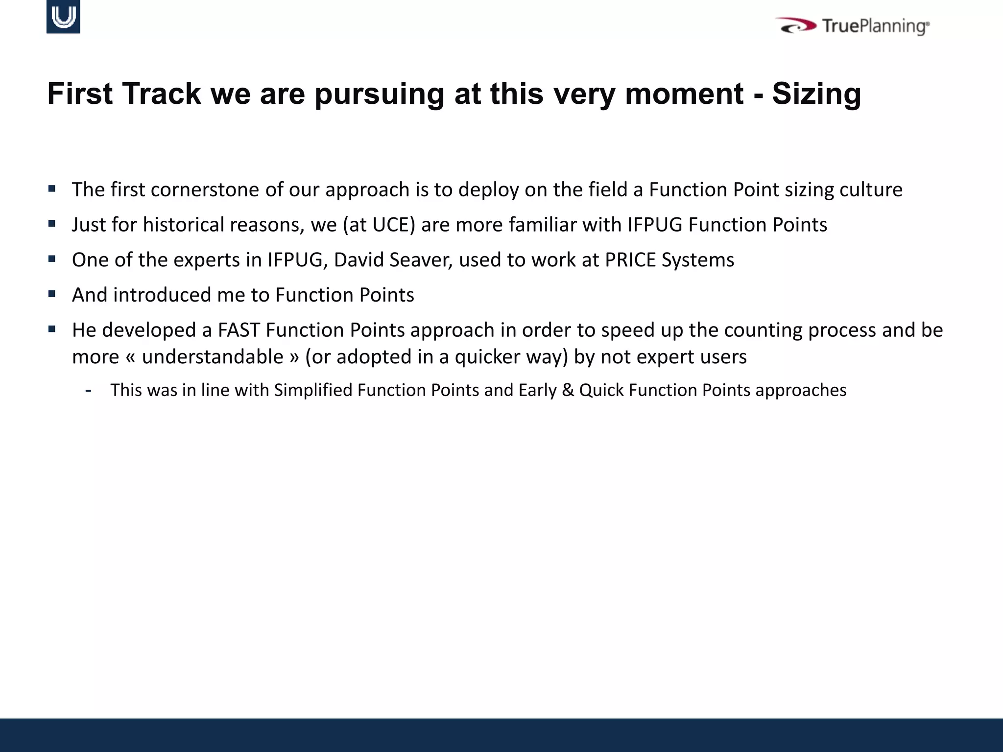 Automotive Software Cost Estimation - The UCE Approach - Emmanuel Mary | PPTX