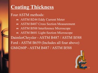 Automotive Standards And QC Tests | PPT