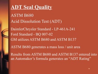 Automotive Standards And QC Tests | PPT