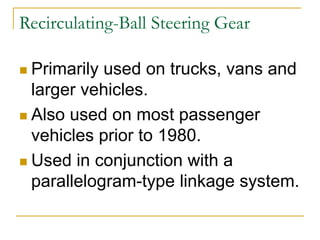 Automotive Steering Systems.ppt