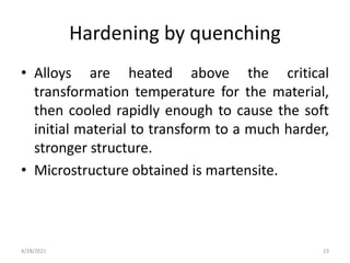 SURFACE HARDENING TREATMENT FOR AUTOMOTIVE COMPONENTS | PPTX