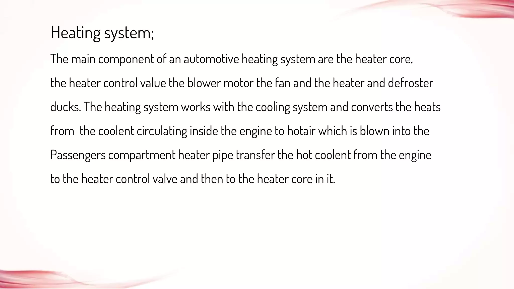 Automotive systems | PPTX