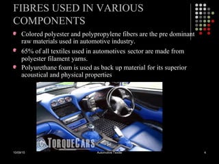 Auto motive textile | PPT