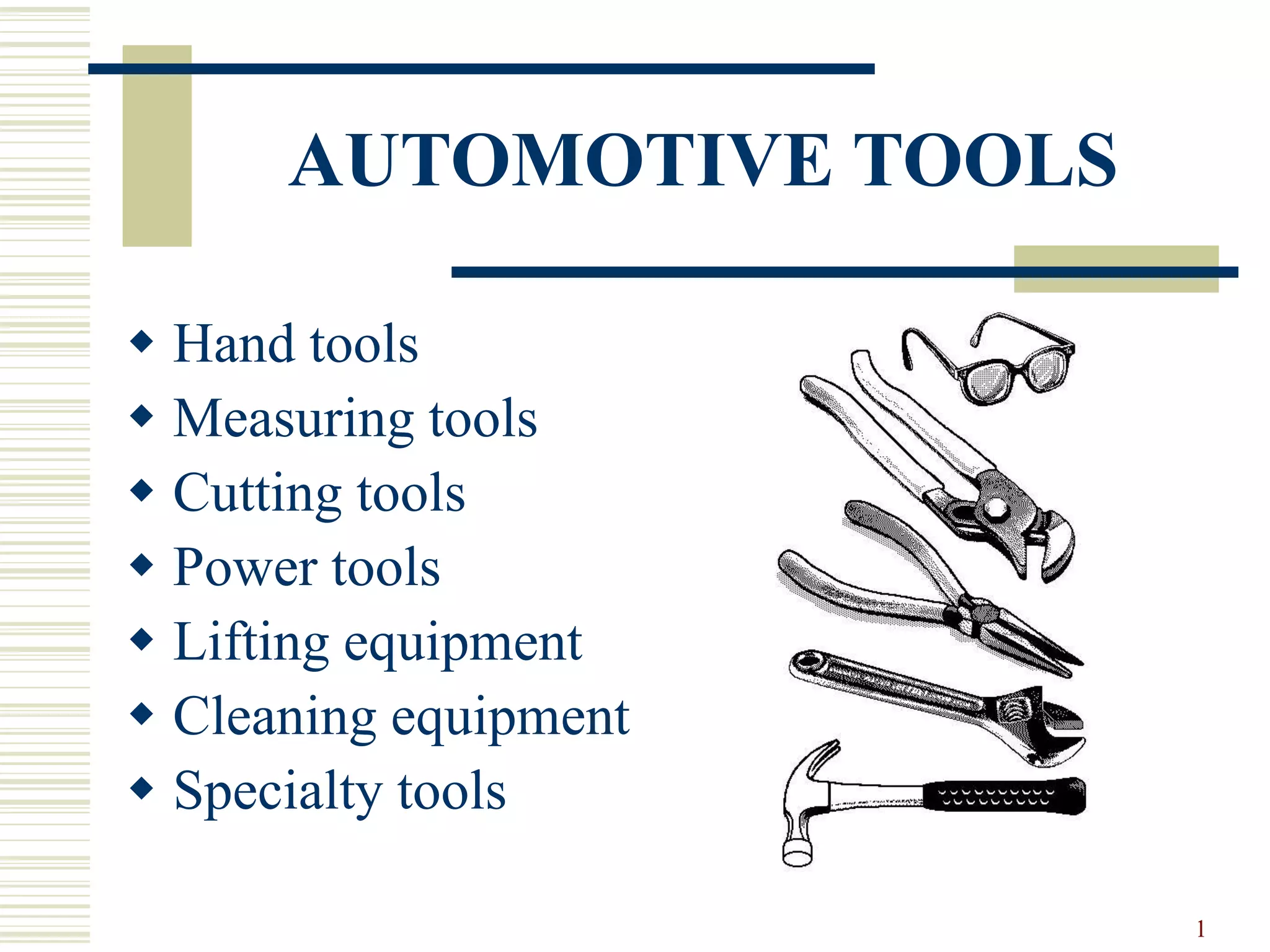 Automotive tools.ppt