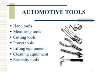 Automotive tools.ppt