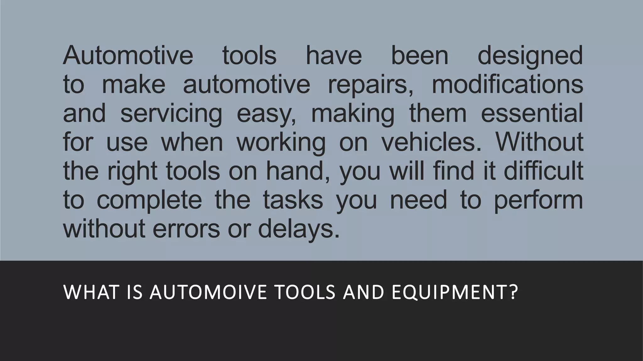 AUTOMOTIVE TOOLS AND EQUIPMENT.pptx