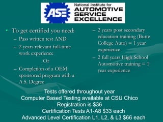 Automotive training | PPTX