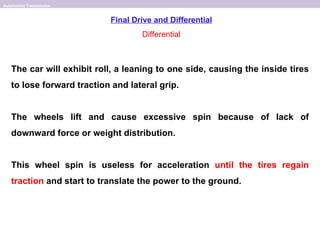 final drive and differential | PPT