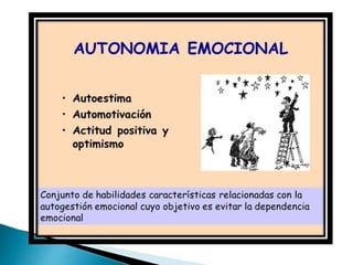 Autonomía emocional | PPTX