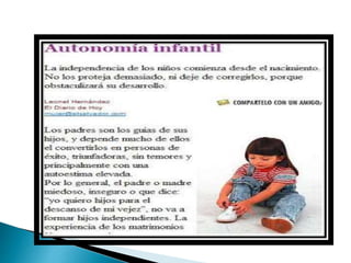 Autonomía emocional | PPTX