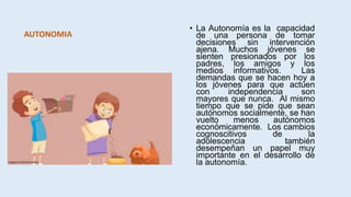 AUTONOMIA y su importancia como valor personal | PPTX