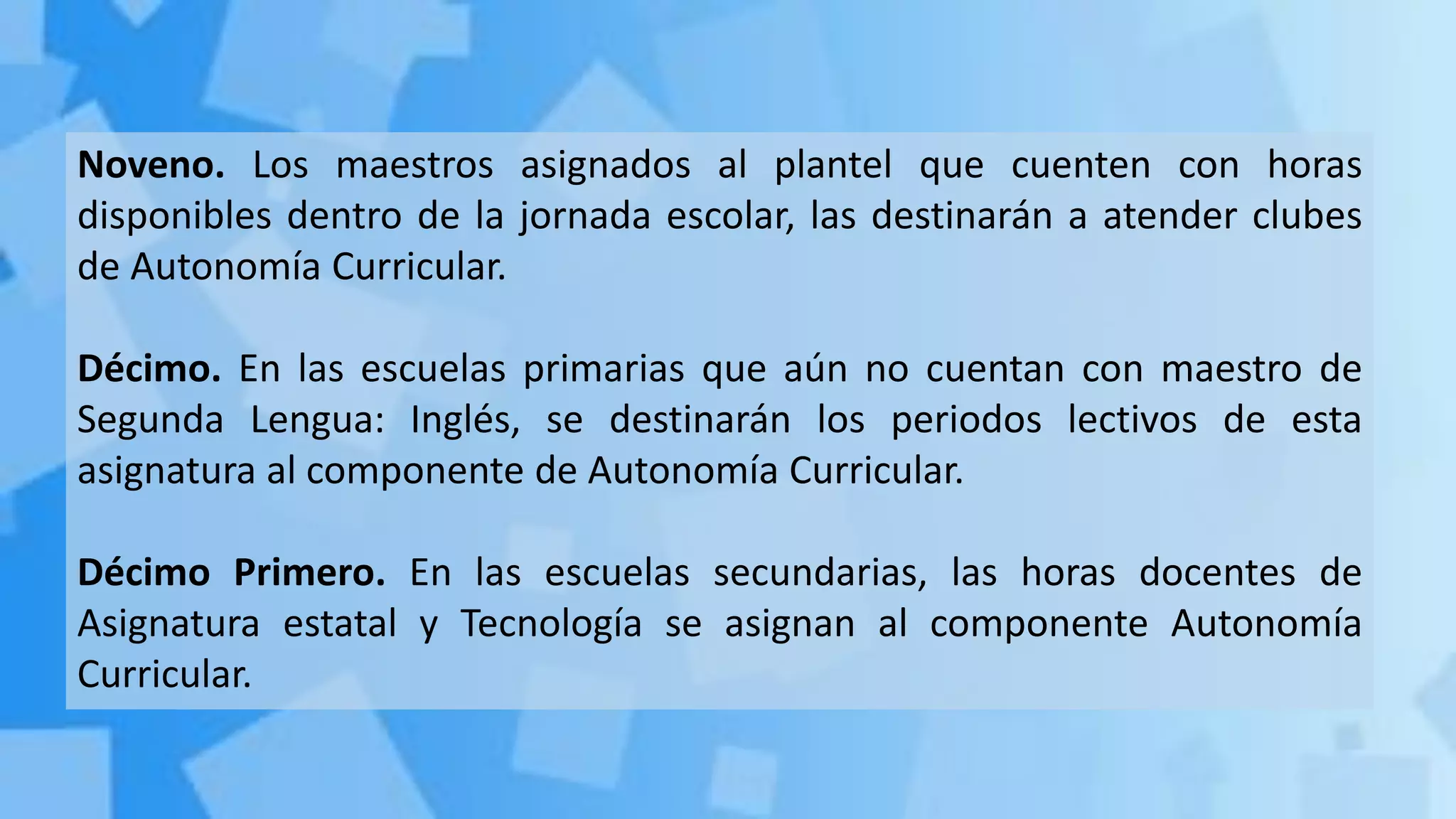 Autonomia curricular | PDF