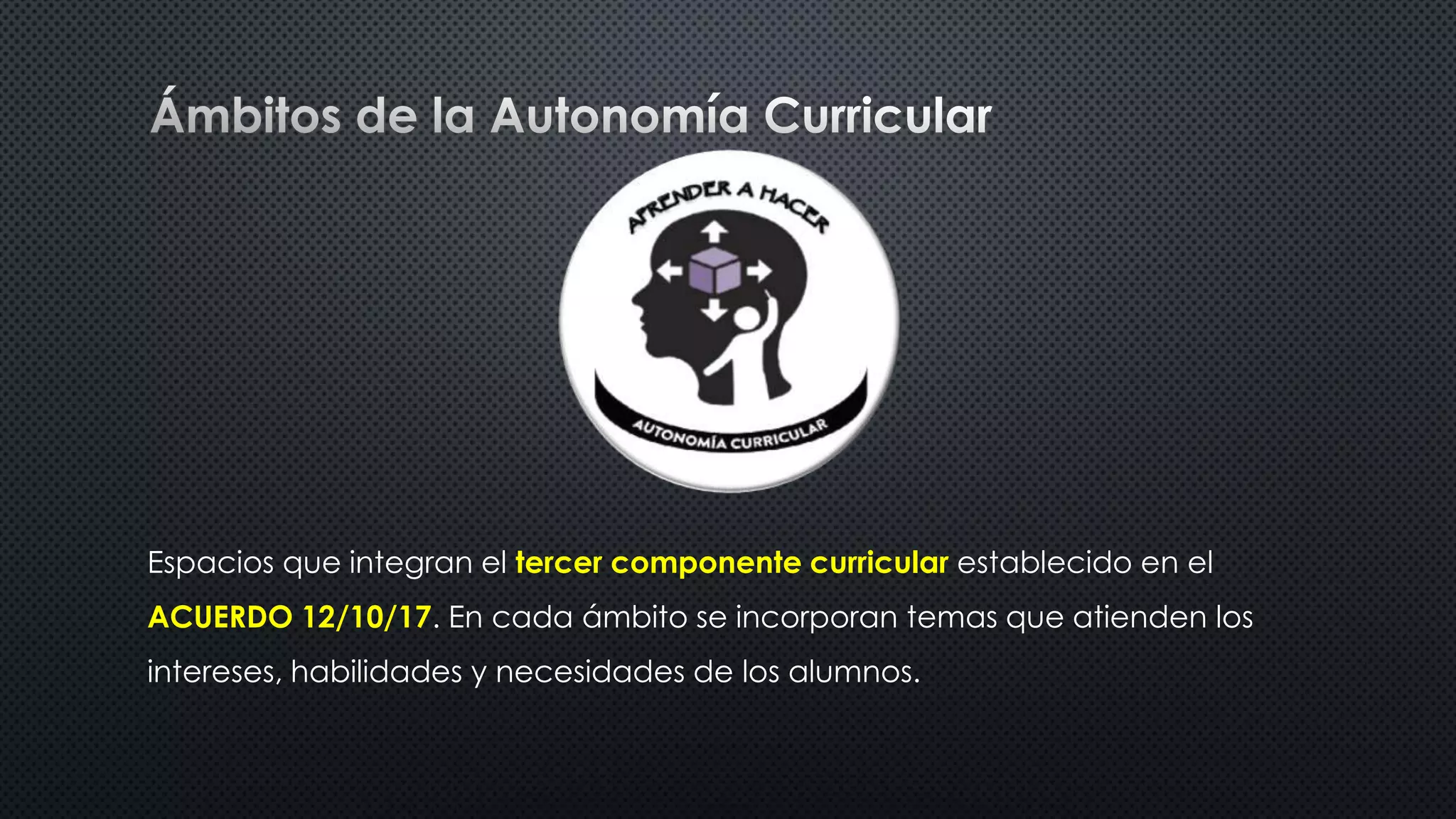 Autonomia curricular lineamientos | PPT