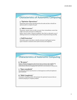 Autonomic computing-18th may dhiren shah prachi shah | PDF