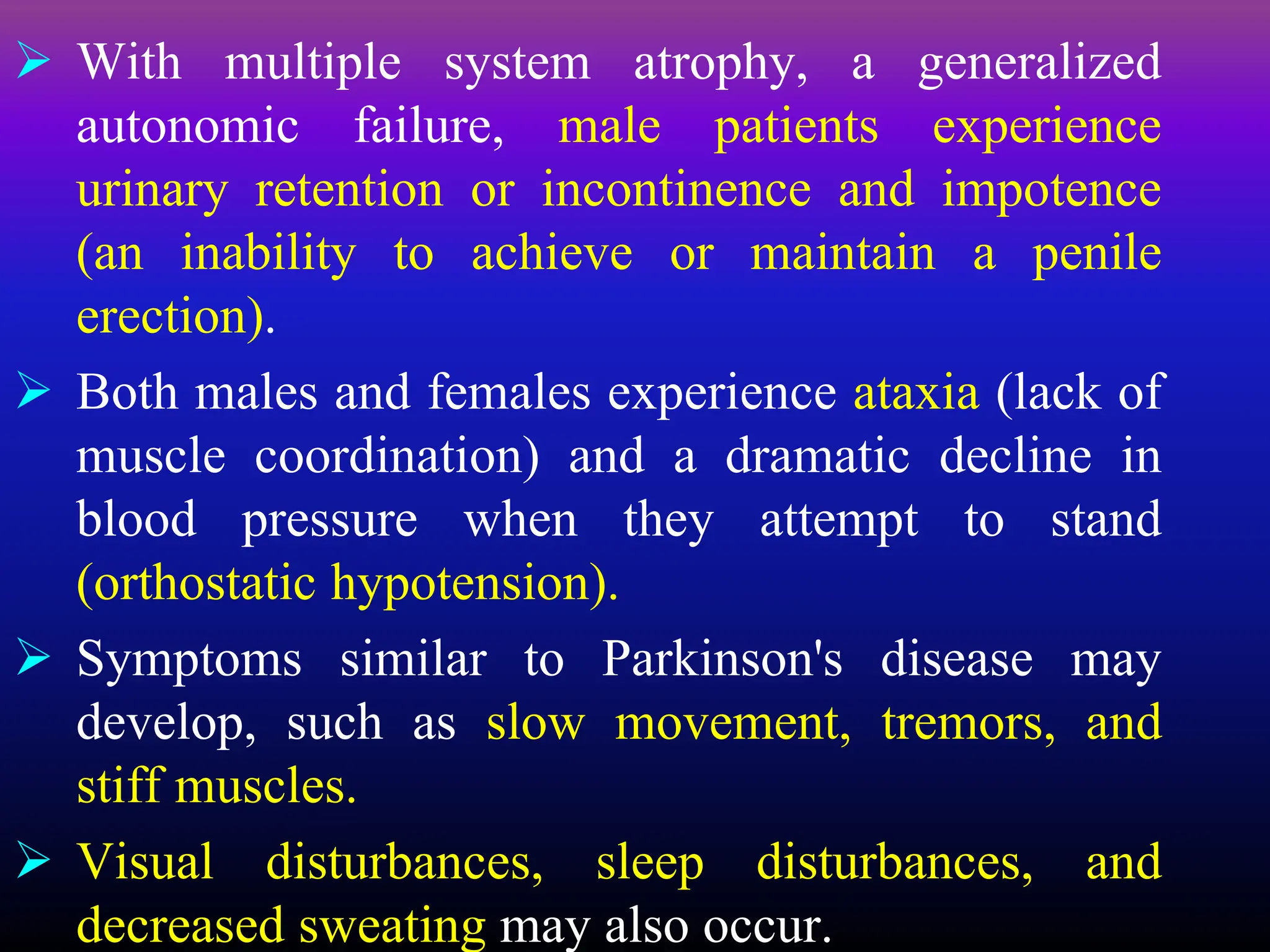 autonomic-dysfunction causes and its clinical features.ppt