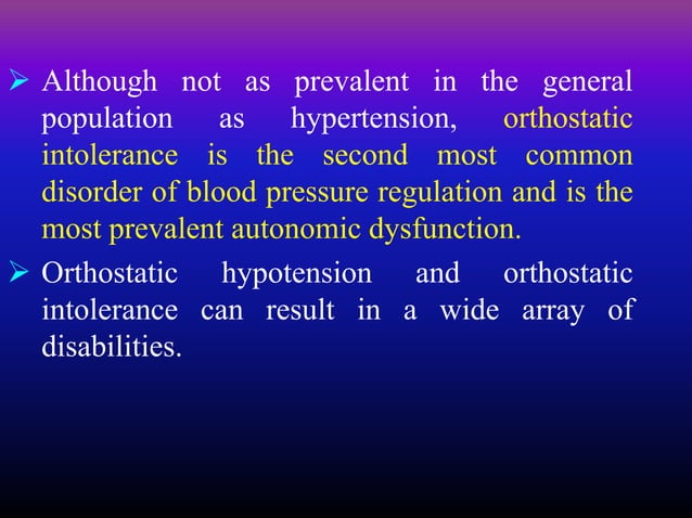 autonomic-dysfunction causes and its clinical features.ppt