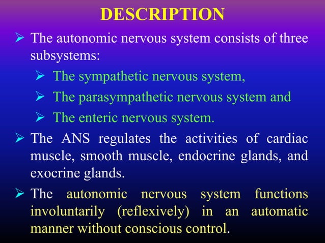 autonomic-dysfunction causes and its clinical features.ppt