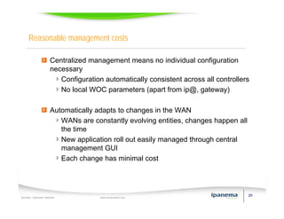 Autonomic WAN Optimization Systems (AWOS): The next generation for ...