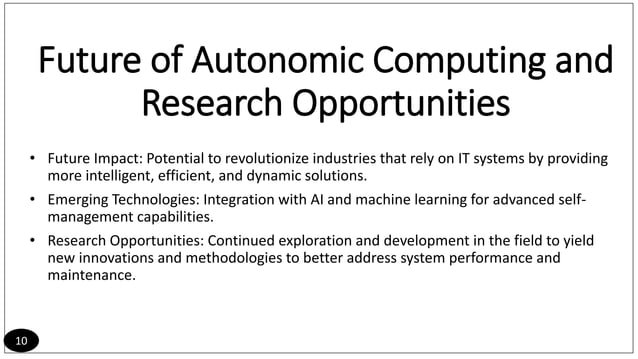 Autonomic Computing Pptx