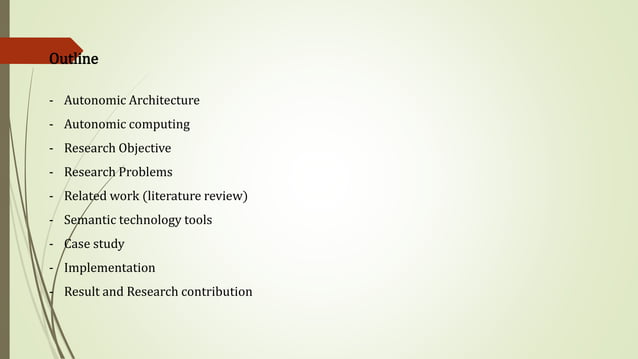 Autonomic Computing Architecture by self defined URIs | PPT
