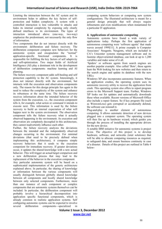 Autonomic computing further maturation in it industry | PDF | Computing | Technology & Computing