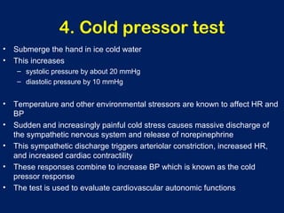 Autonomic function tests 2015 | PPT | Heart and Cardiovascular Diseases ...