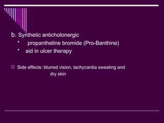 Autonomic nervous system - pharmacology | PPT