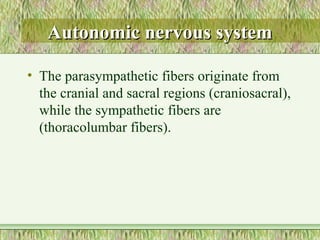 Pharmacology of the Autonomic nervous system | PPT