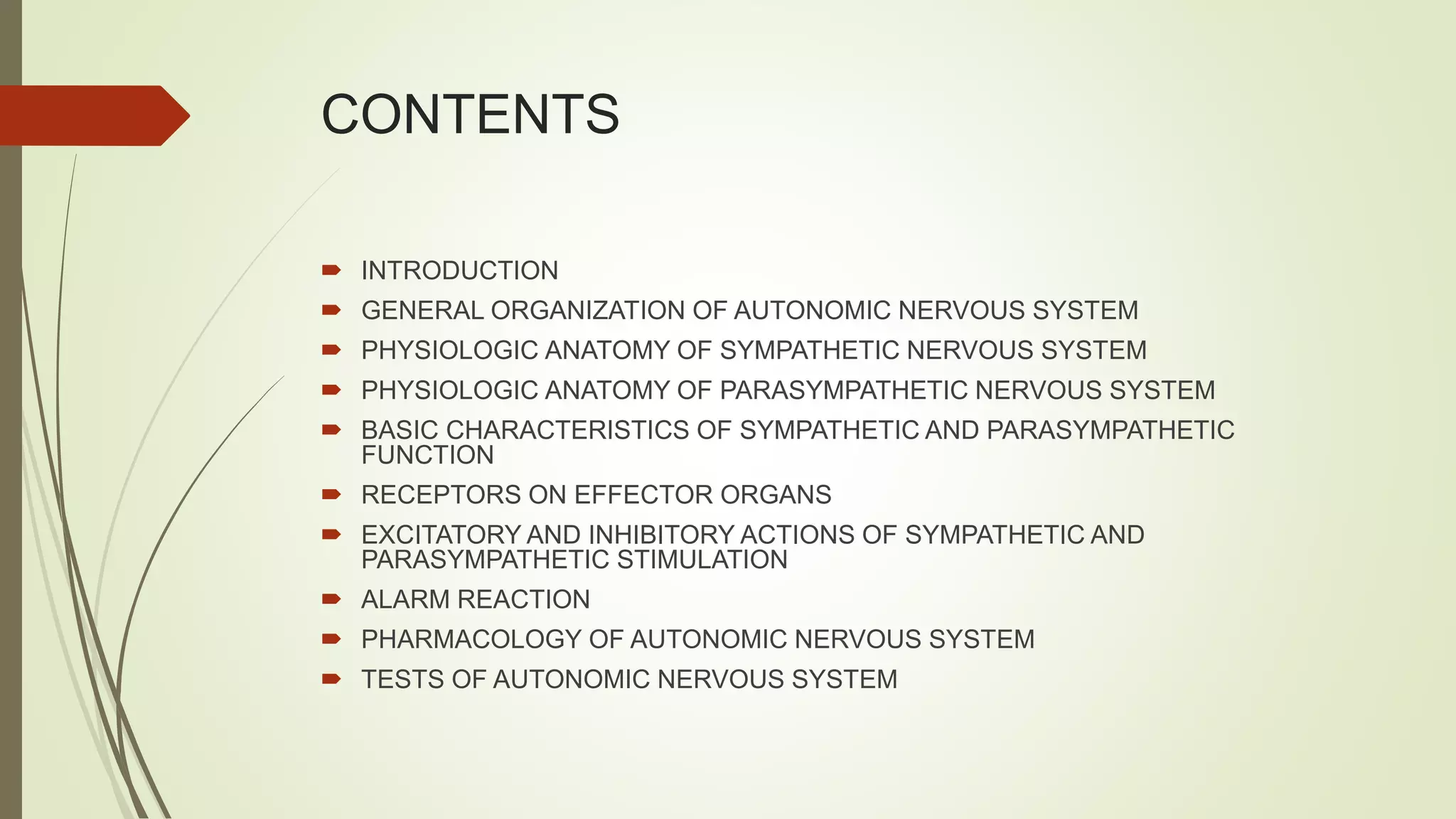 Autonomic nervous system | PPTX