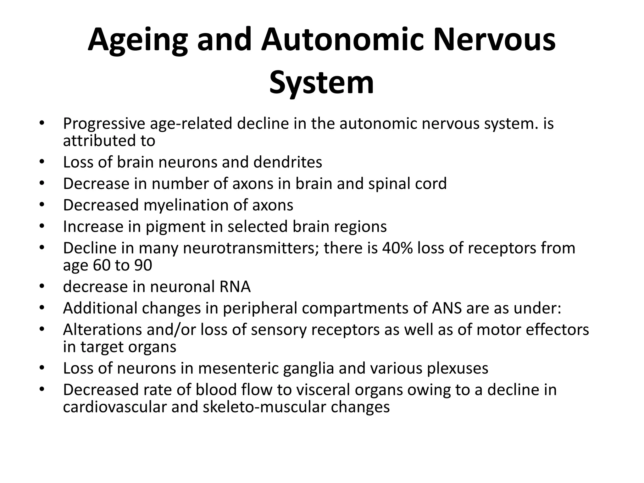 Autonomic nervous system | PPTX
