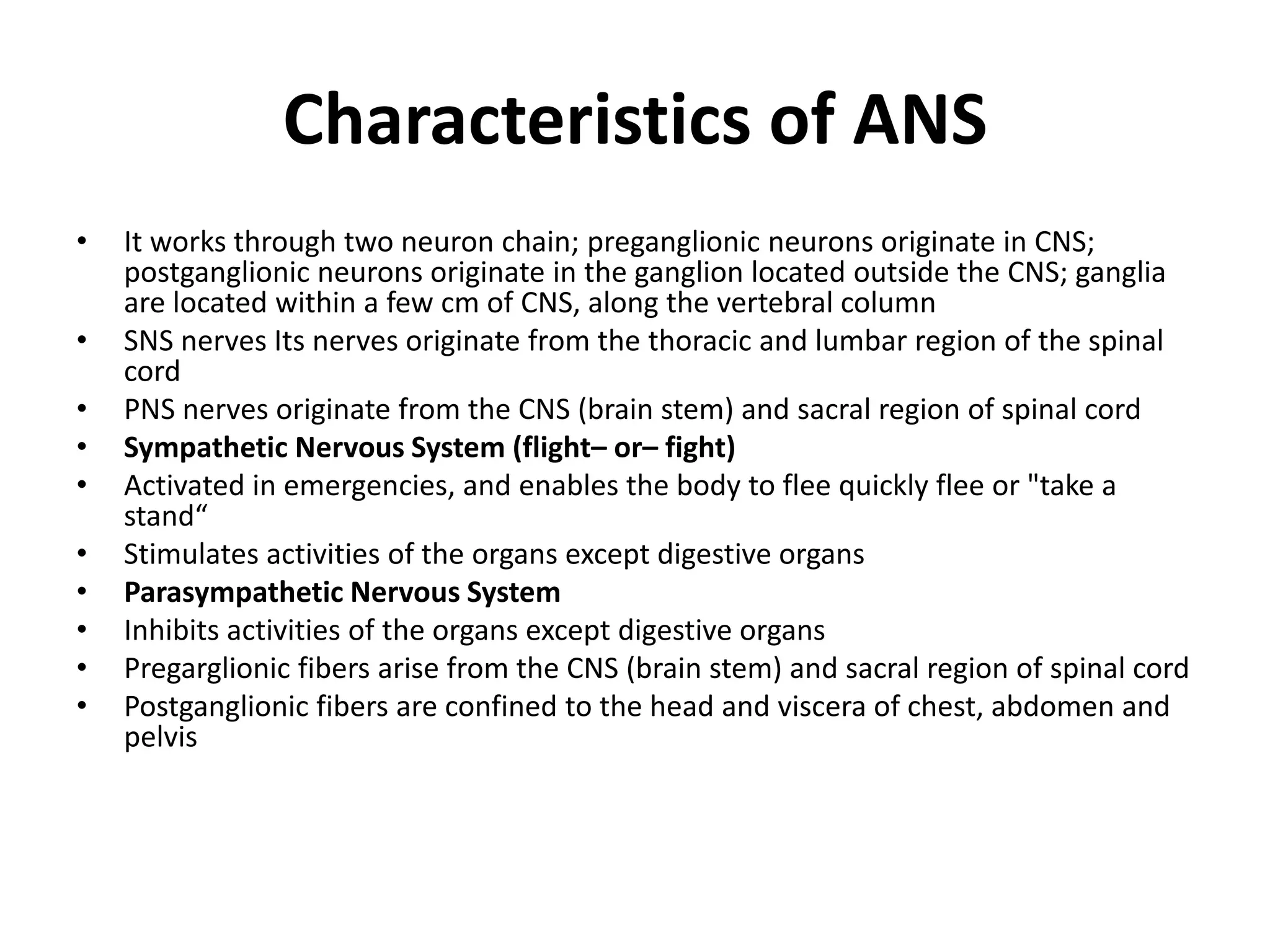 Autonomic nervous system | PPTX