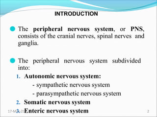 Autonomic nervous system | PPTX