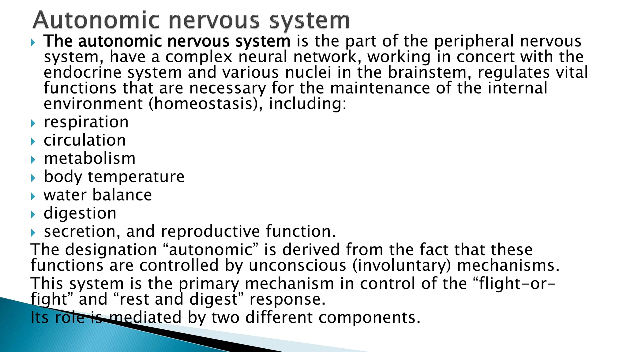 Autonomic nervous system.of neurological pdf | PDF
