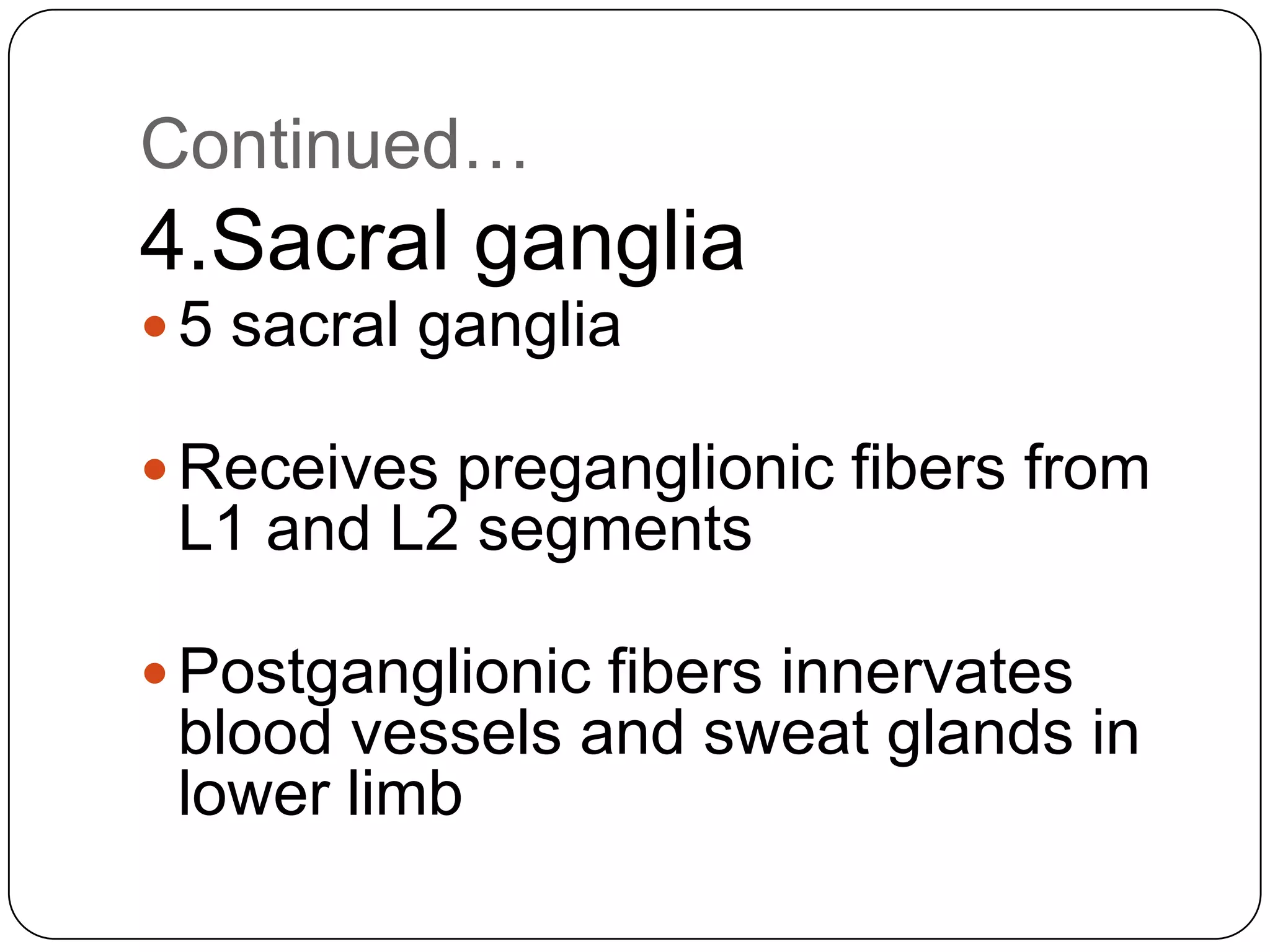 Autonomic nervous system (ans) | PPTX
