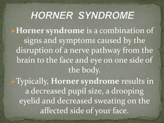 Autonomic nervous system its examination and lesions. | PPTX